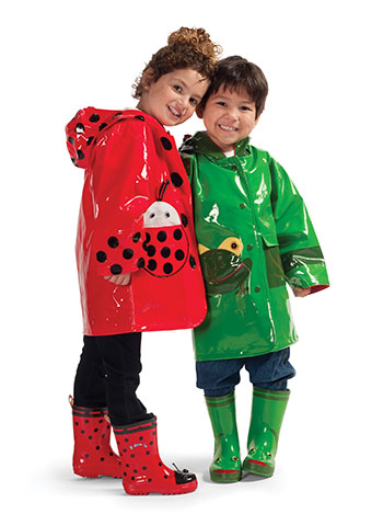 When Raindrops Drip, Go Fashionably into the Fray