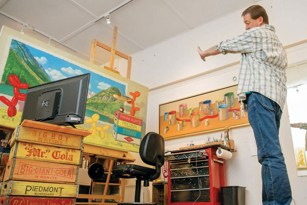 Kennett Square Artist Robert Jackson Shares His Distinctive Style